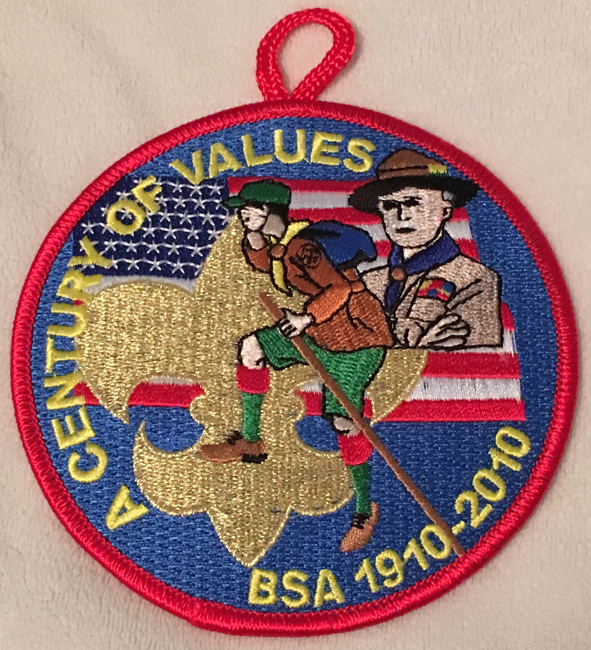A Century of Values Patch - Boy Scout Trade-O-Ree Calendar